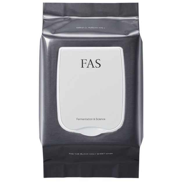 FAS(ファス) FAS ザ ブラック デイリー シートマスク(パック、マスク) | マキアオンライン(MAQUIA ONLINE)