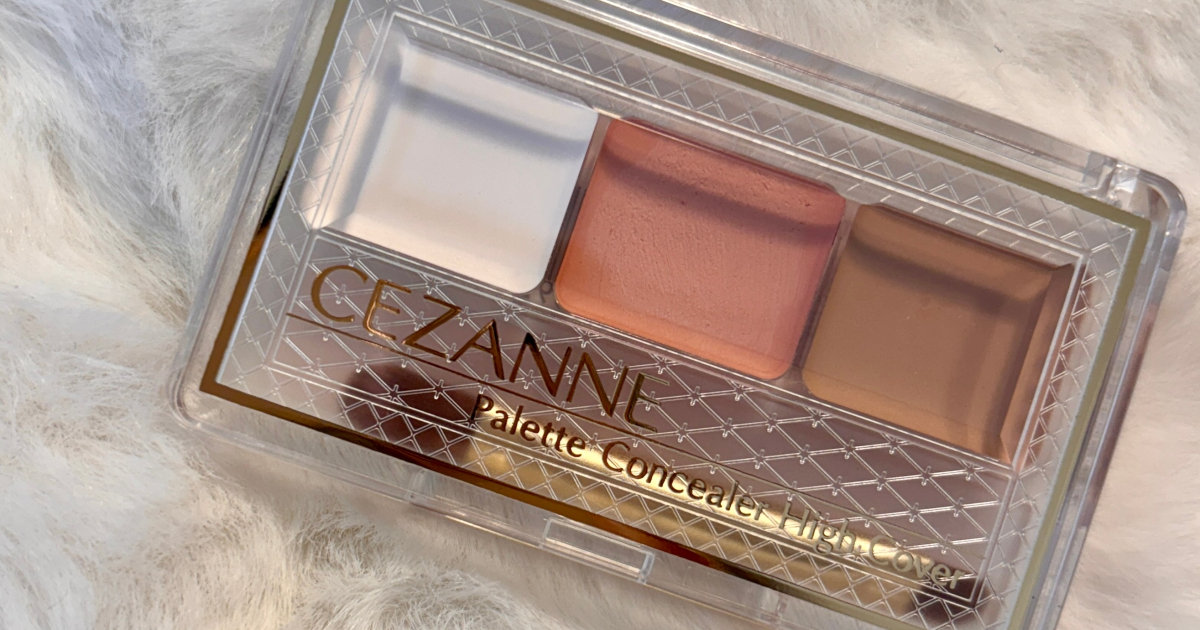 気になるクマやシミをナチュラルにカバー♡【セザンヌのパレットコンシーラー】 | マキアオンライン | 美容雑誌『MAQUIA（マキア）』公式ビューティサイト