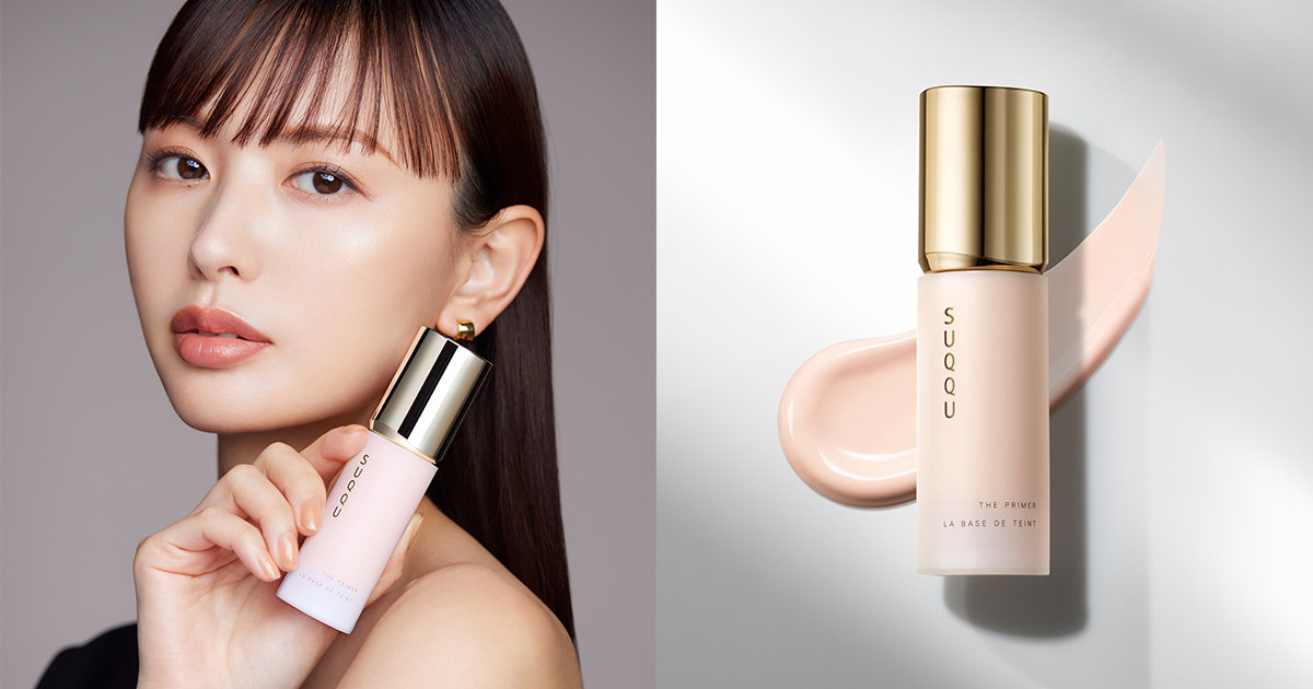 鈴木えみ、SUQQU最高峰のベースメイクで纏う「高貴な艶」 | マキアオンライン(MAQUIA ONLINE)